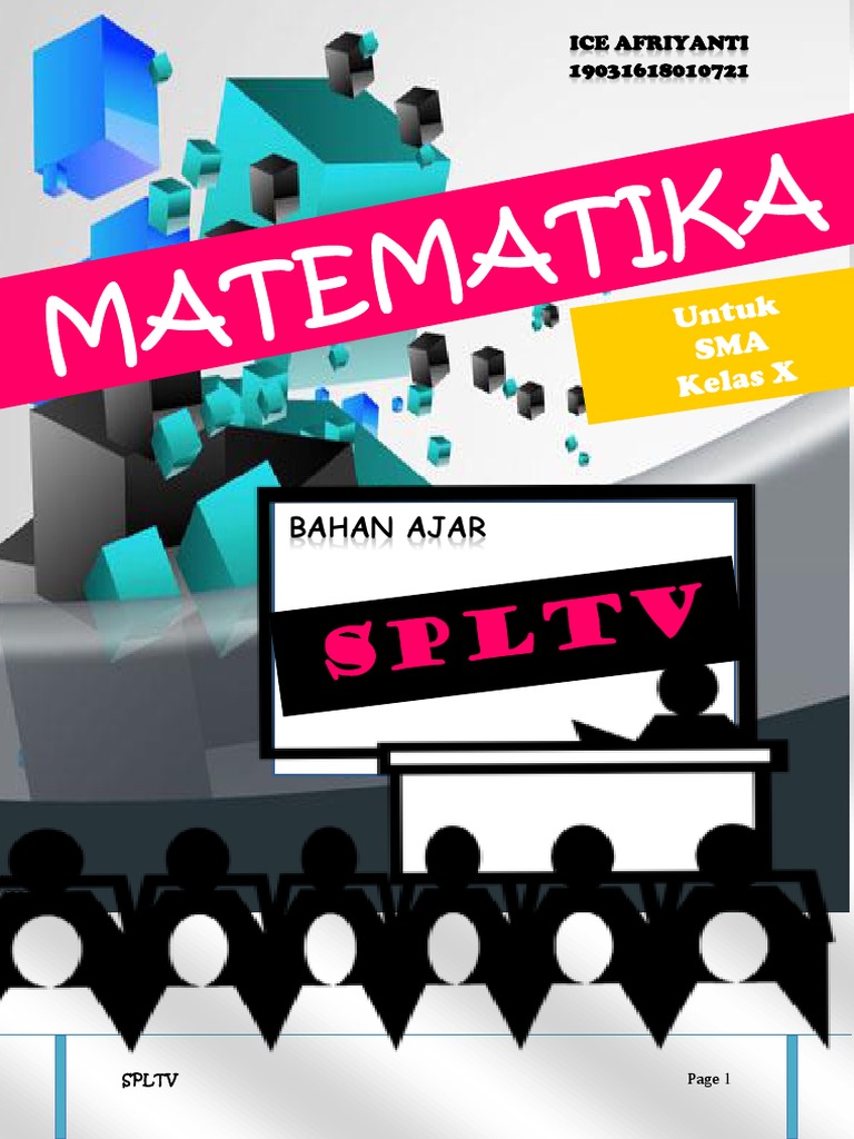 Modul SPLTV | PDF | Metode & Bahan Ajar