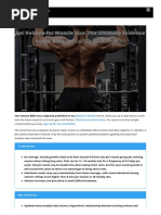 Lyle McDonald Bulking Workout Routine Spreadsheet (Hypertrophy Version ...