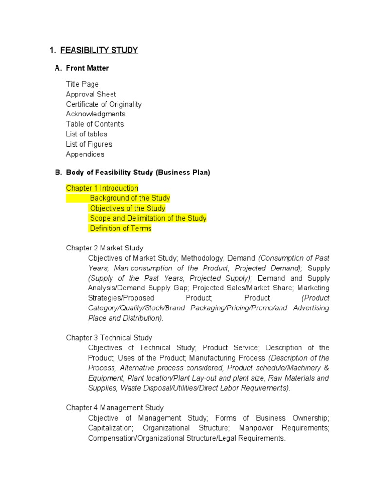 Comprehensive Feasibility Study Guide | PDF | Computers