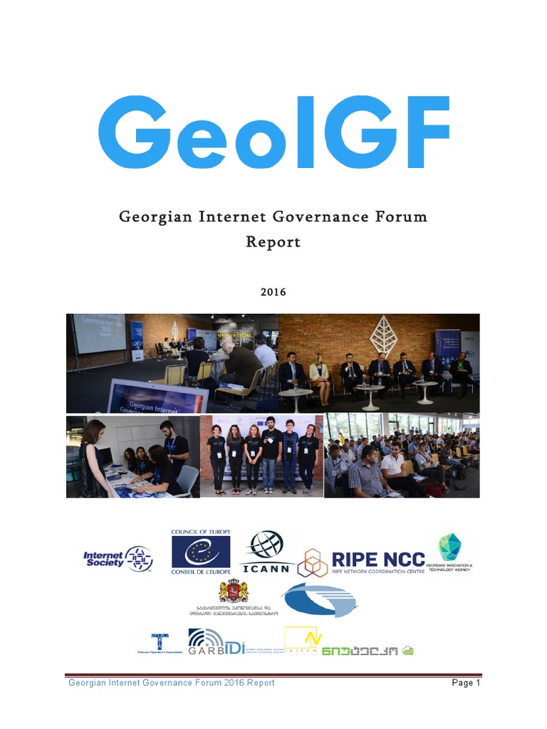 Georgian Internet Governance Forum | PDF | Internet Governance | Governance