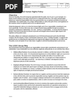 Unilever Human Rights Policy Statement | PDF | Human Rights ...