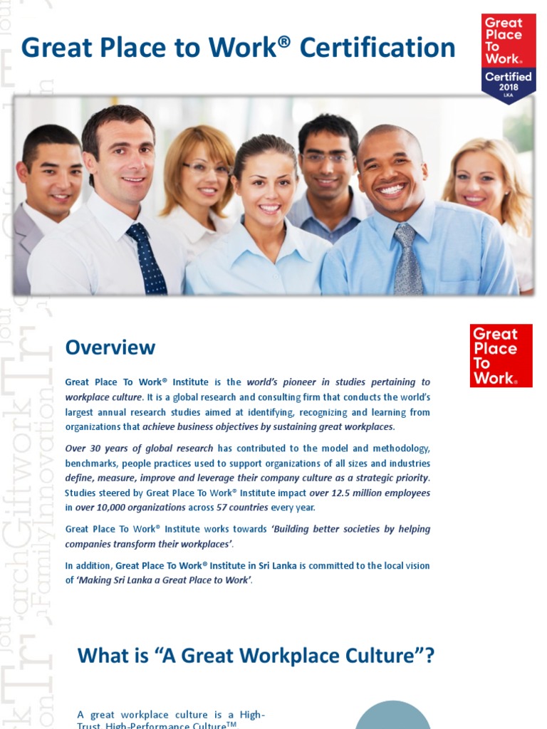 Great Place To Work® Certification | PDF | Survey Methodology | Audit