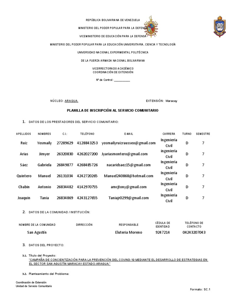 Formato SC.1 | PDF | Virus | Especialidades Medicas
