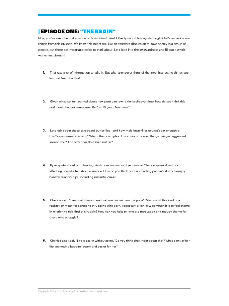 "The Brain": Episode One | PDF | Psychology | Behavioural Sciences