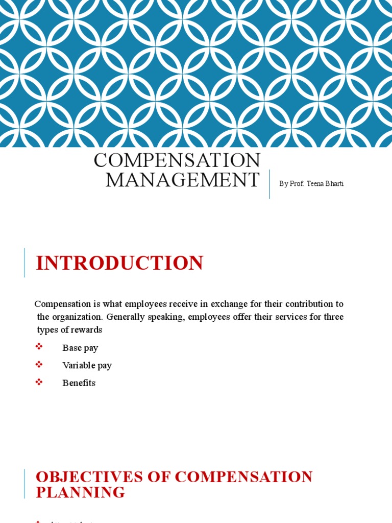 Compensation Management Guide | PDF | Wage | Employment