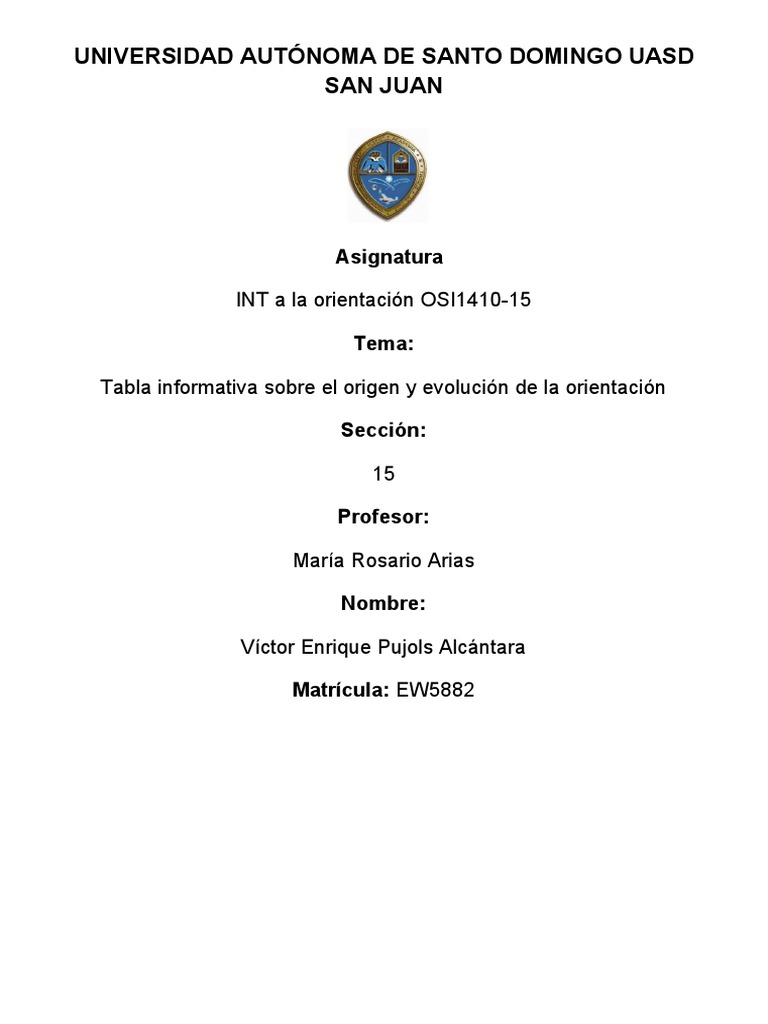Tabla Informativa | PDF | Modificación de comportamiento | Aprendizaje