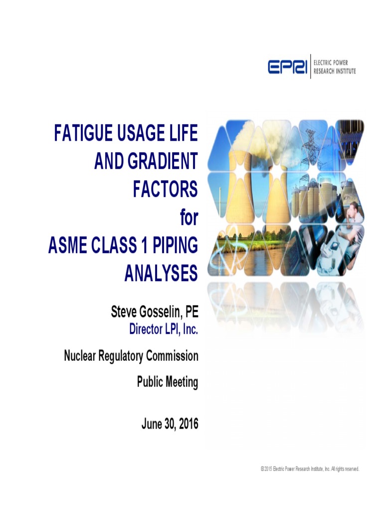 Asme Fatigue Usage Factor PDF Fatigue Material Fracture