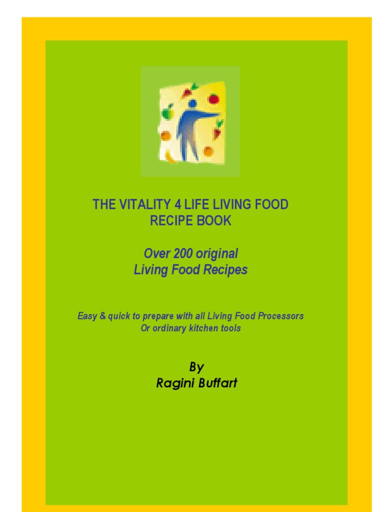 Vitality 4 Life Recipe Book | PDF | Juice | Diet & Nutrition
