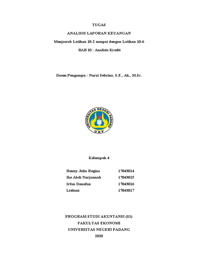 Kel 4 Tugas ALK FIX | PDF | Bisnis