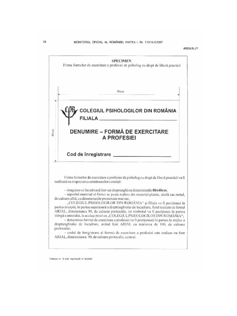 Specimen Firma | PDF