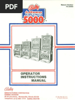 Aristocrat Slot Machine Manual (MK 2.5 Stepper) | PDF