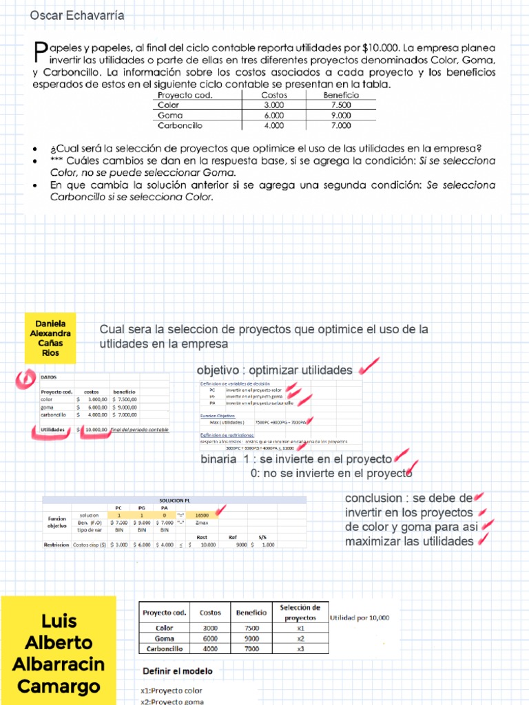 IO2 Programación Entera | PDF