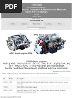 Isuzu 12PE1 and 12PD1 Engine Specs | PDF | Horsepower | Fuel Economy In ...