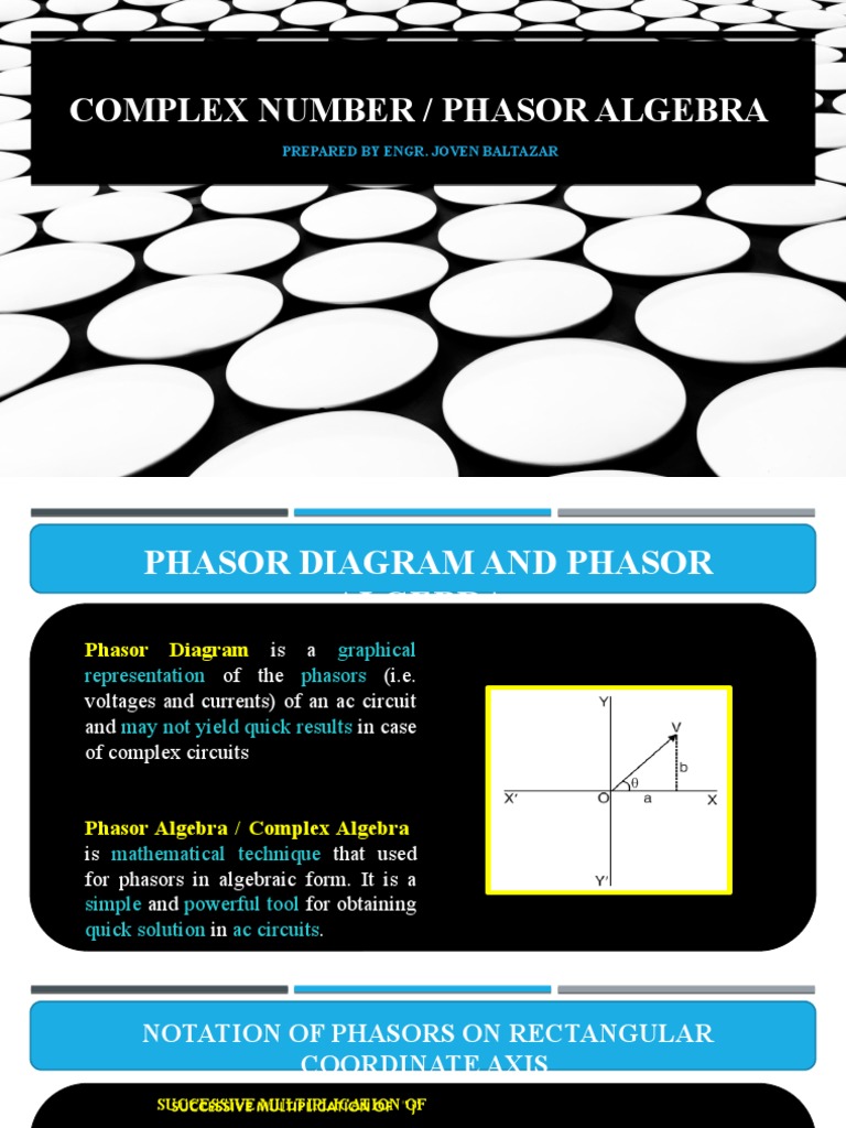 L2 - Phasor Algebra or Complex Numbers | PDF | Complex Number ...