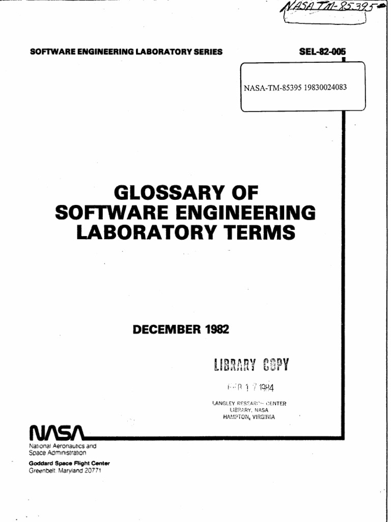 Glossary Of: Laboratory Terms | PDF | Computer Program | Programming