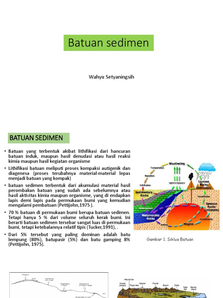 Batuan Sedimen Klastik-Min | PDF