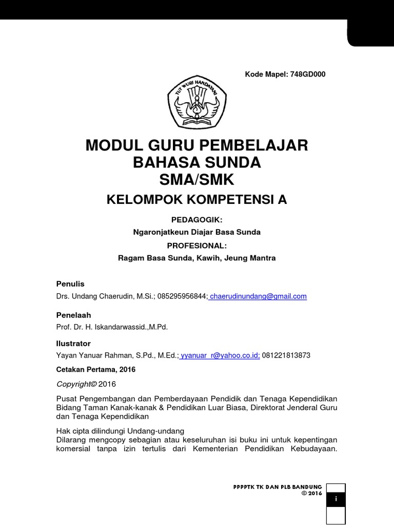 Modul BS-A - Edit Irma-03mei2016 | PDF | Karier & Perkembangan