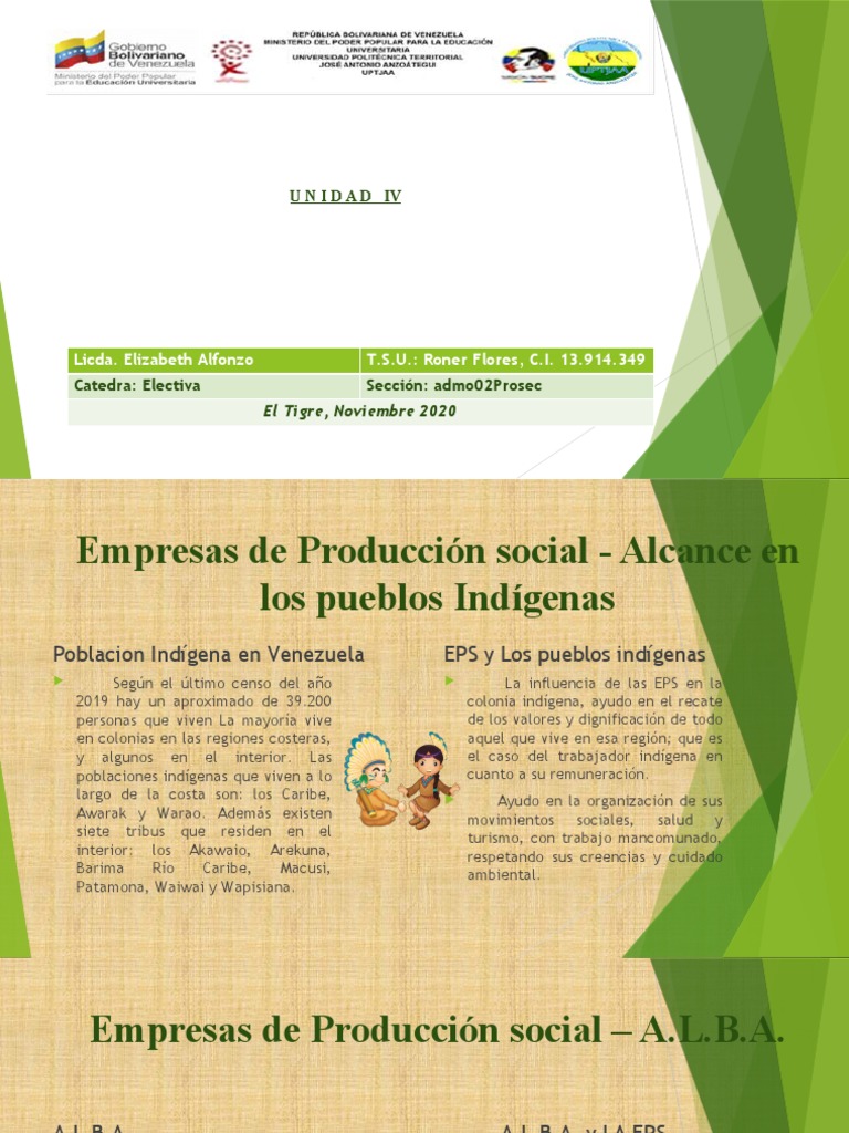 Impacto de EPS en Pueblos Indígenas | PDF | Venezuela | Estado (política)