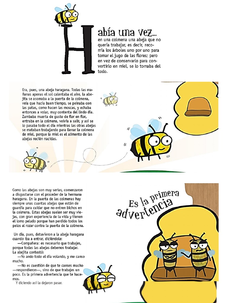 Cuento La Abeja | PDF