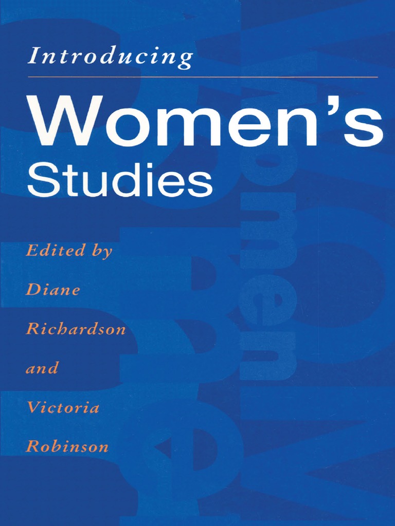 1993 Book IntroducingWomenSStudies PDF | PDF | Women's Studies | Feminism