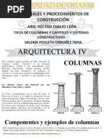 Tipos de Columnas Arquitectónicas | PDF | Columna | Diseño arquitectonico