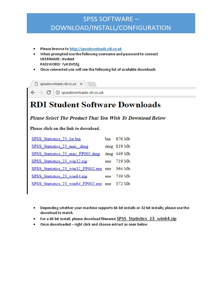 Spss Software - Download/Install/Configuration: SPSS - Statistics - 23 ...