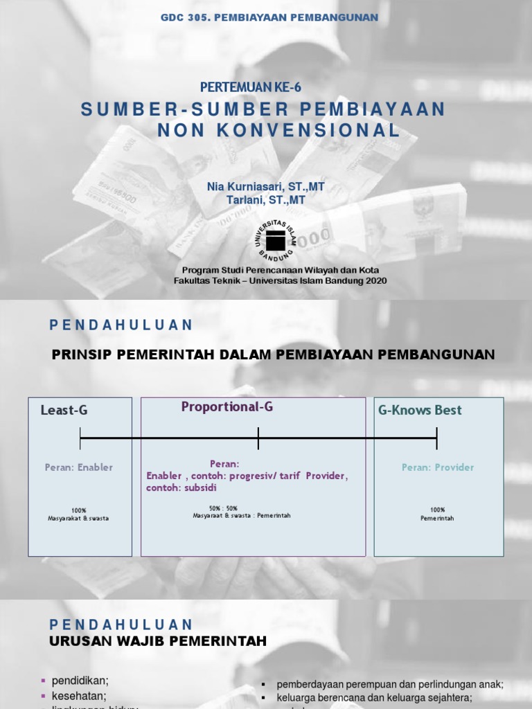 Sumber Pembiayaan Non Konvensional | PDF | Ilmu Sosial