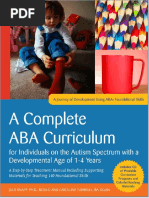 ABLLS-R Protocol 2018 | PDF | Hand | Human Anatomy