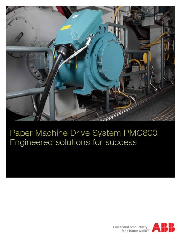 Paper Machine Drive System PMC800: Engineered Solutions For Success ...