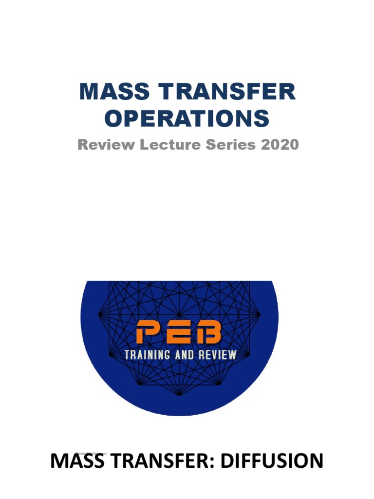 Mass Transfer Operations 2020 | PDF | Distillation | Unit Operations