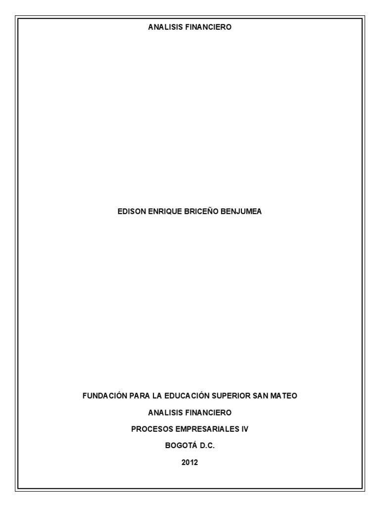Graficas de Los Balance General | PDF | Negocios económicos ...