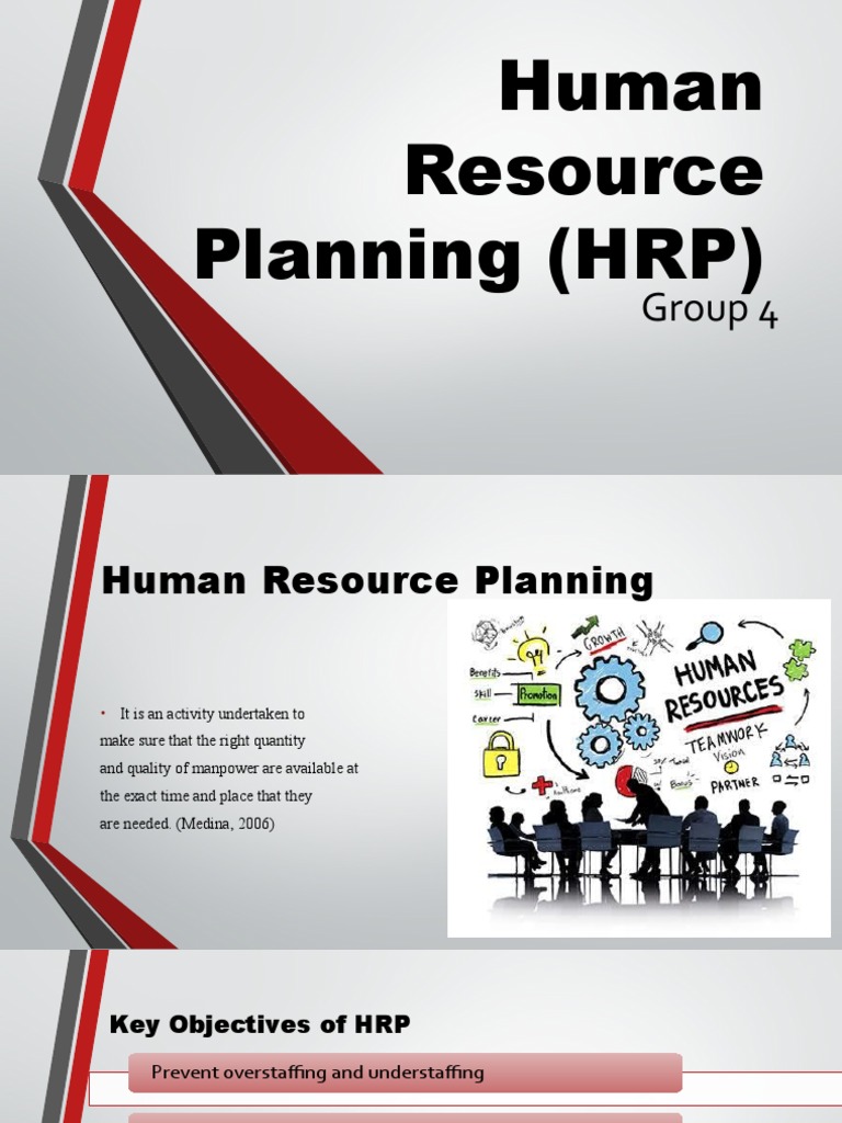 Human Resource Planning (HRP) : Group 4 | PDF | Human Resources | Human ...