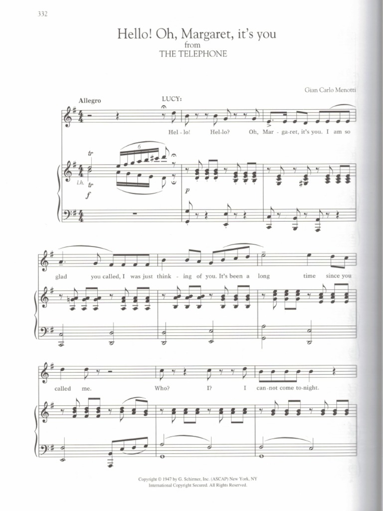 Hello Oh Margaret PDF | PDF