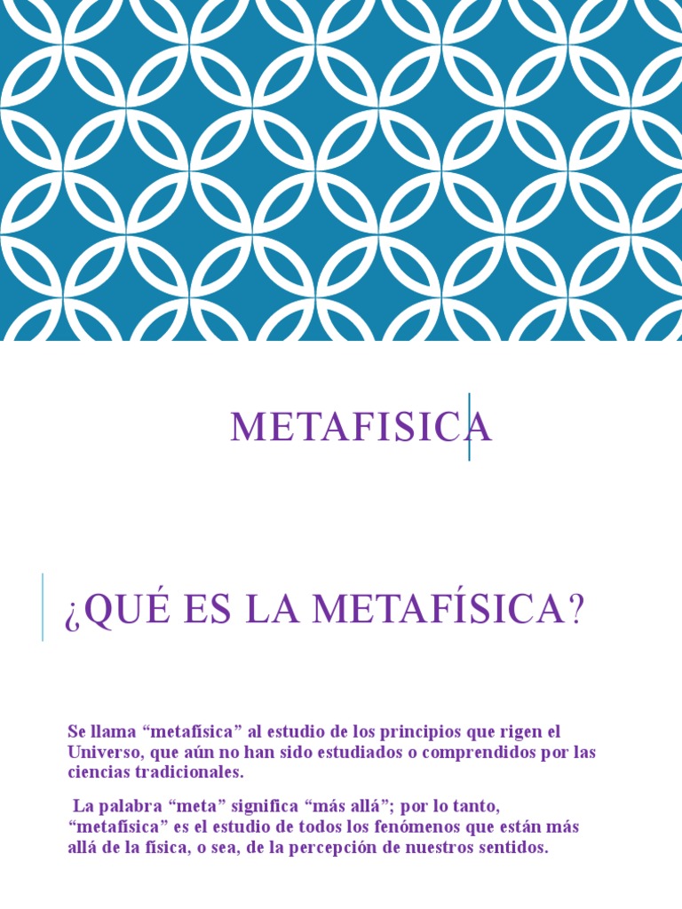 Seminario de Meditación - Metafisica | PDF | Metafísica | Yo
