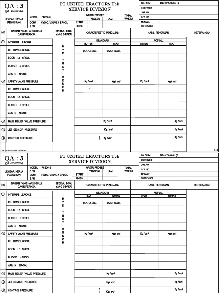 (Qa - Section) : C:BTP User/untung/data - ppt/QA3 | PDF | Chemical ...