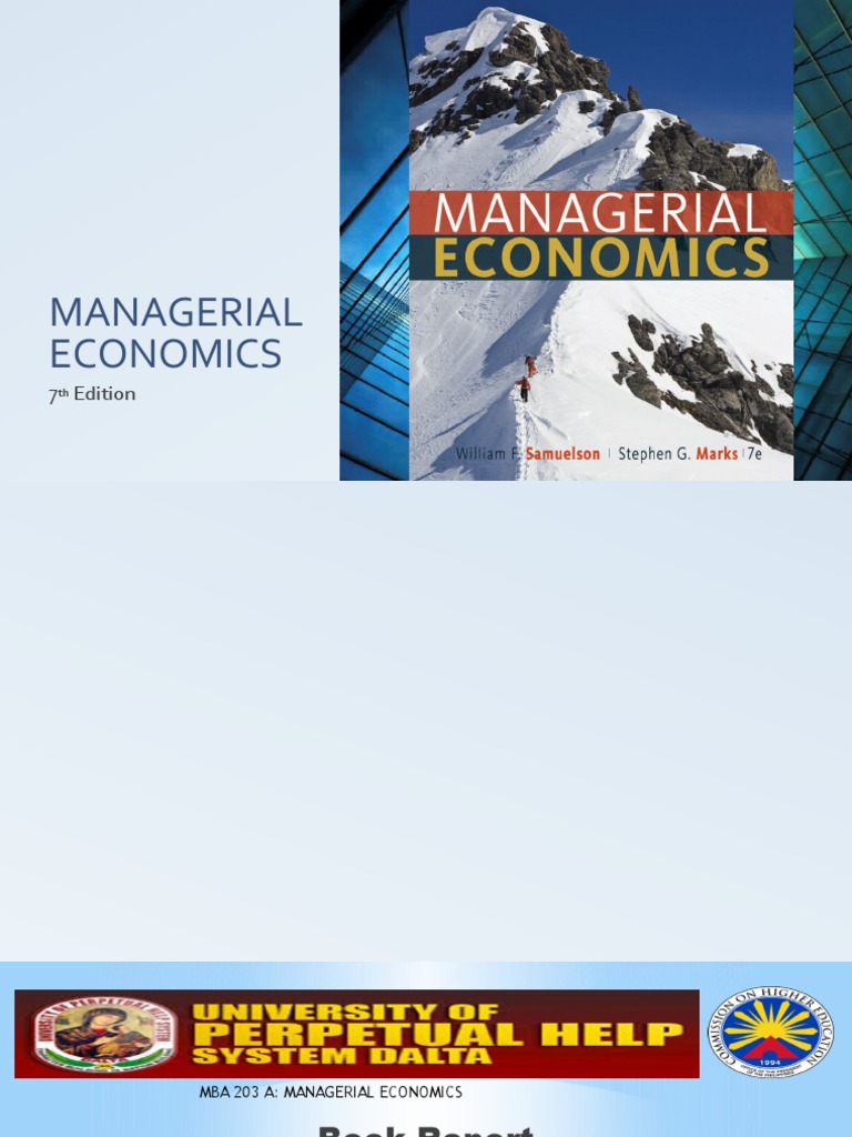 An In-Depth Review of "Managerial Economics 7th Edition | PDF ...
