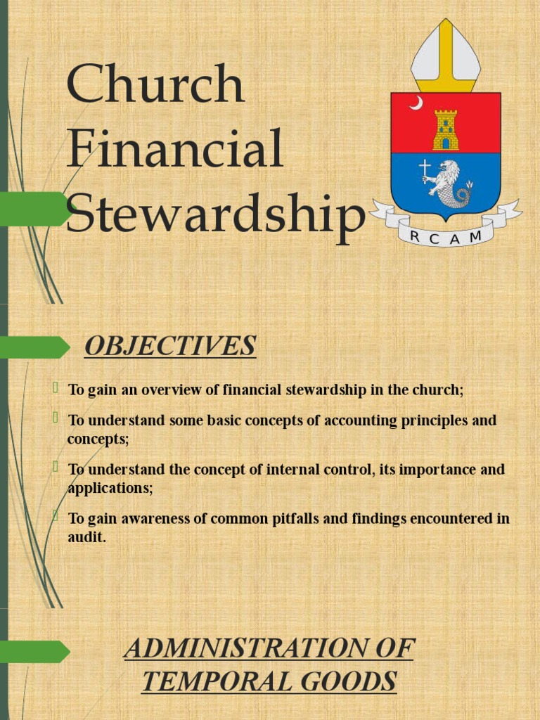 Church Financial Stewardship Guide | PDF | Bookkeeping | Cheque