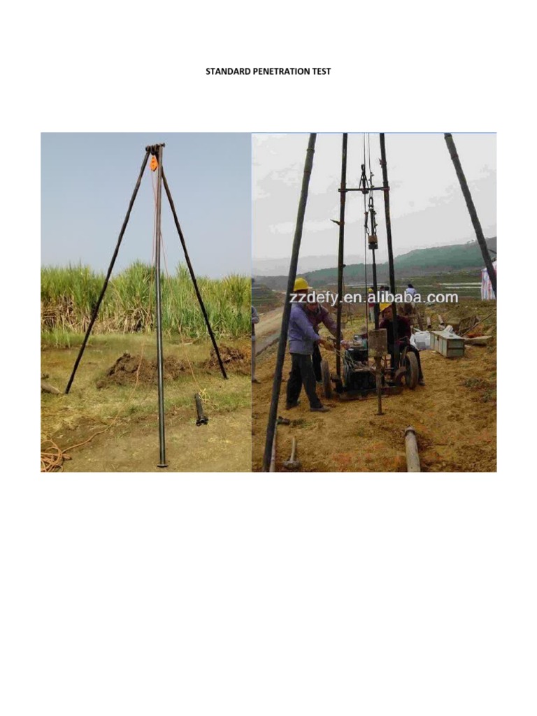 Tests in Soil (Foundation) | PDF