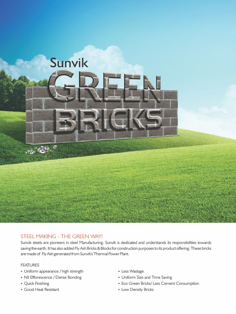 Sunvik: Working Towards A Green Tomorrow, Today | PDF | Brick ...