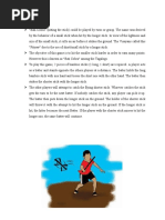 Kadang-Kadang: The Bamboo Stilt Game | PDF