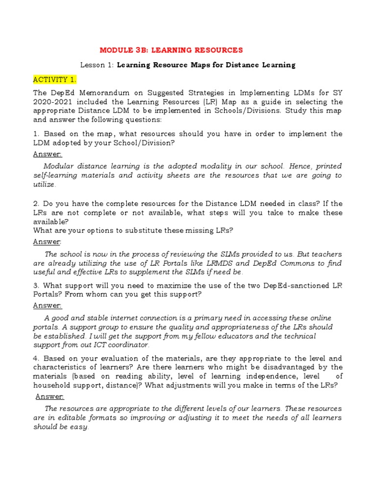 Utilizing DepEd Commons for LDMs | PDF | Educational Technology | Learning
