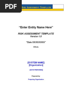 Risk Acceptance Template | PDF | Risk | Information Security