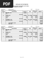 Typical BOQ - Building | PDF | Stairs | Concrete