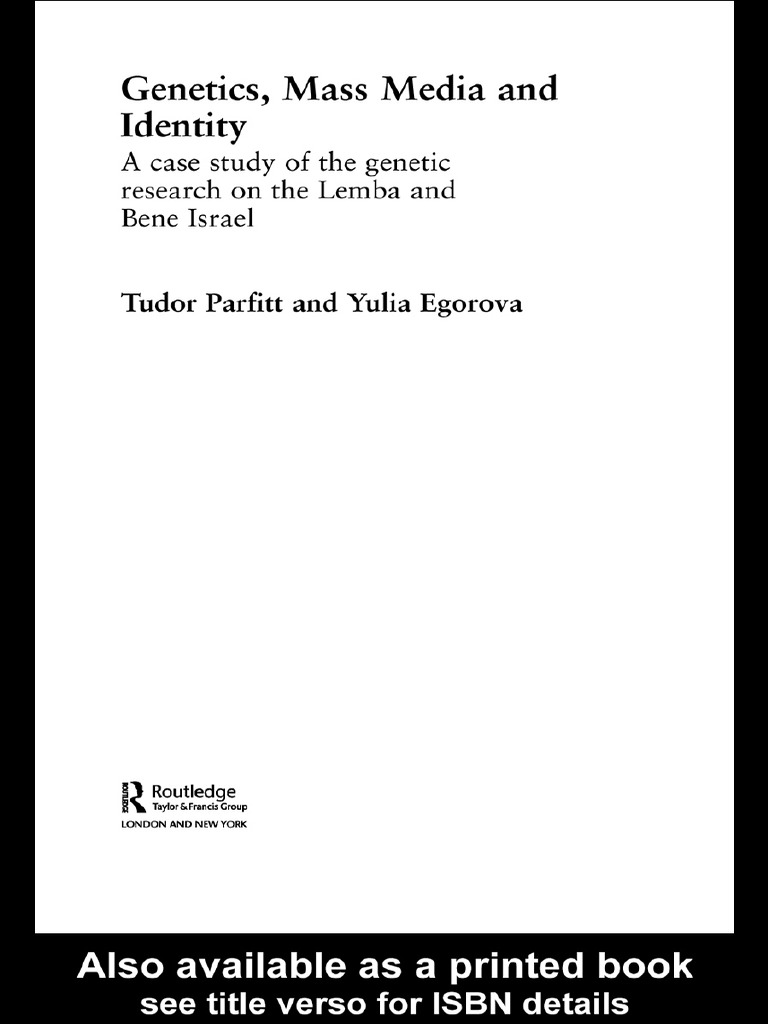 Genetics Mass Media Identity 2006 | PDF | Eugenics | Genetics