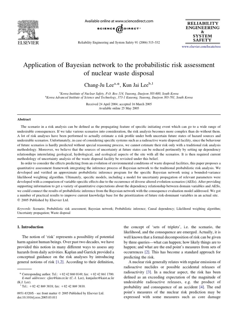Bayesian Waste Disposal | PDF | Bayesian Network | Causality