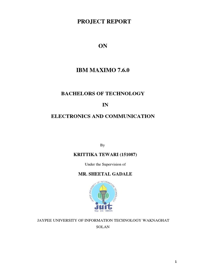 IBM Maximo 7.6.0 | PDF | Inventory | Oracle Corporation