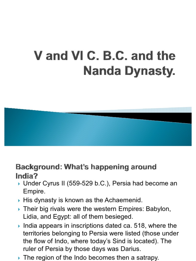 Nanda Dynasty vs. Alexander the Great | PDF | Alexander The Great