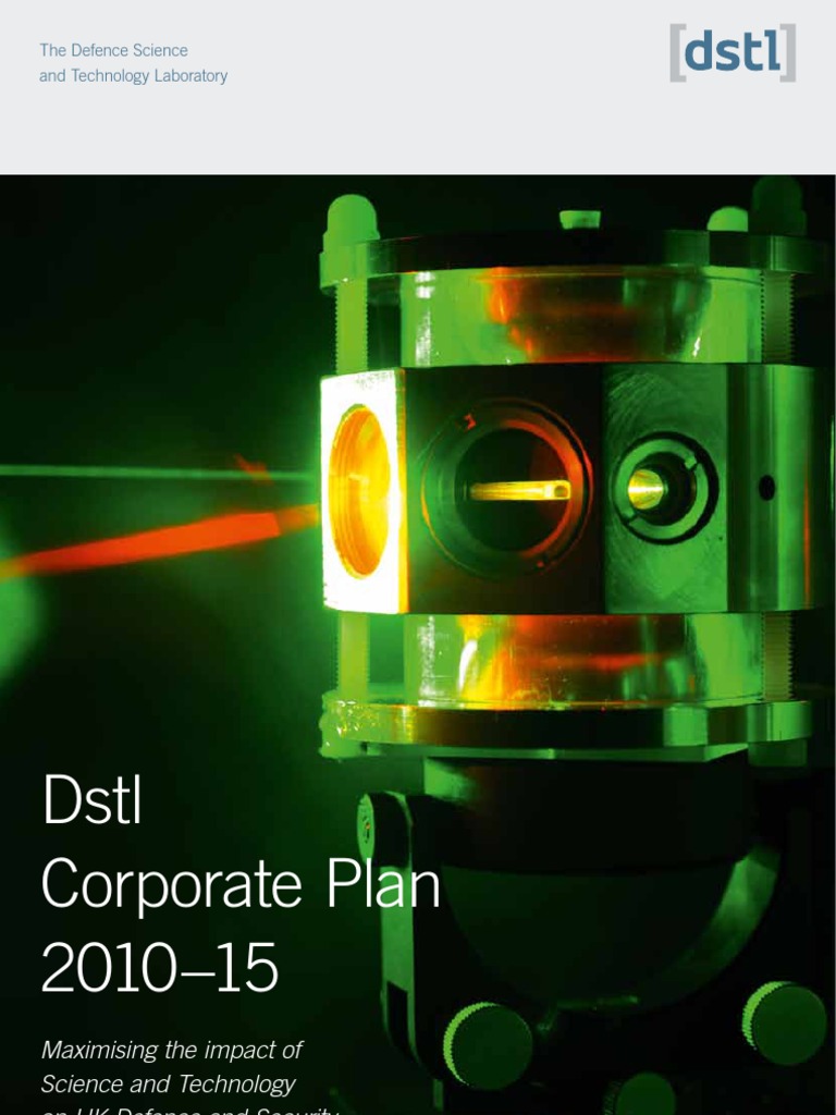 DSTL Corporate Plan | PDF | Military | Business