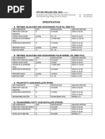 PORAM Standard Specification | PDF | Palm Oil | Liquids