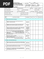 Pipe Fit Up Inspection Check-List | PDF | Technology & Engineering